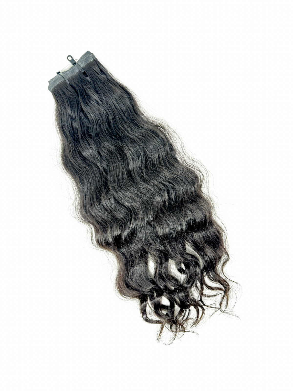 Raw Indian Natural Wavy Seamless Clip-Ins 100g | O ECOMM